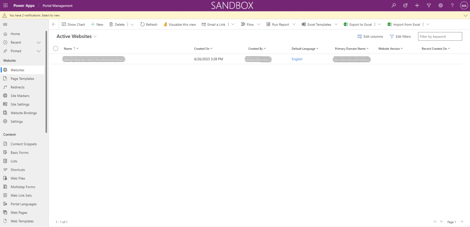 Understanding Power Page configuration | Beringer Technology Group